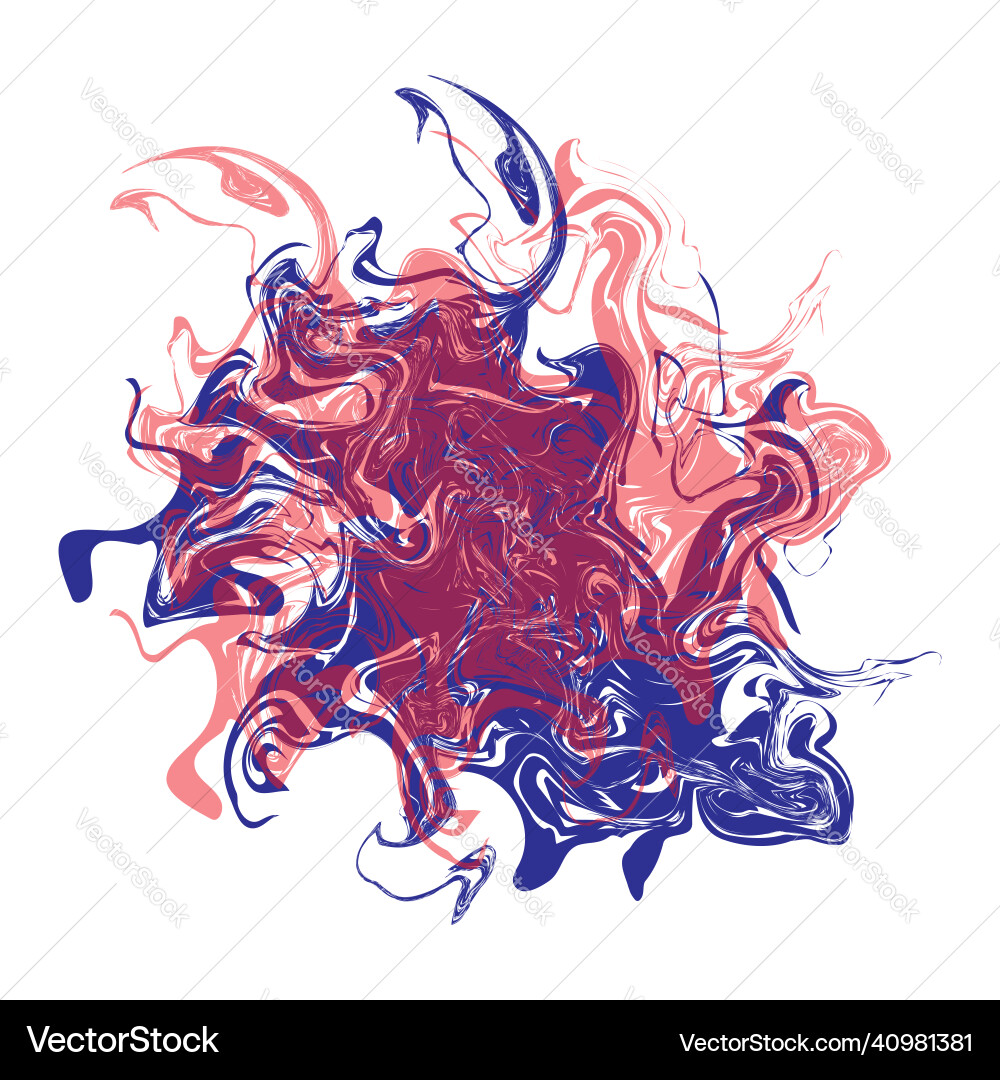 Abstract bright modern stylish fancy shape spot Vector Image