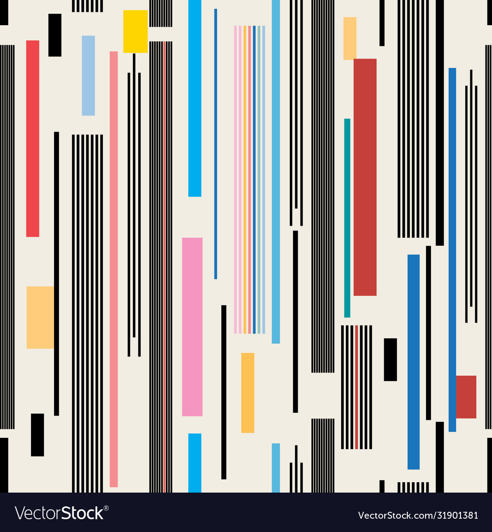 Abstract geometric pattern stripes Royalty Free Vector Image