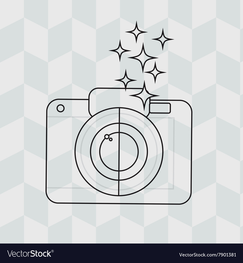 Camera icon design Royalty Free Vector Image - VectorStock