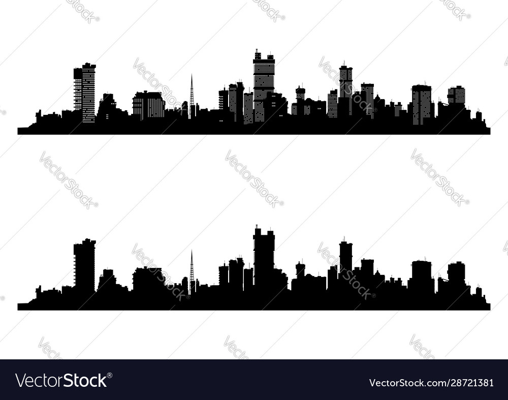 Cityscape Royalty Free Vector Image - VectorStock
