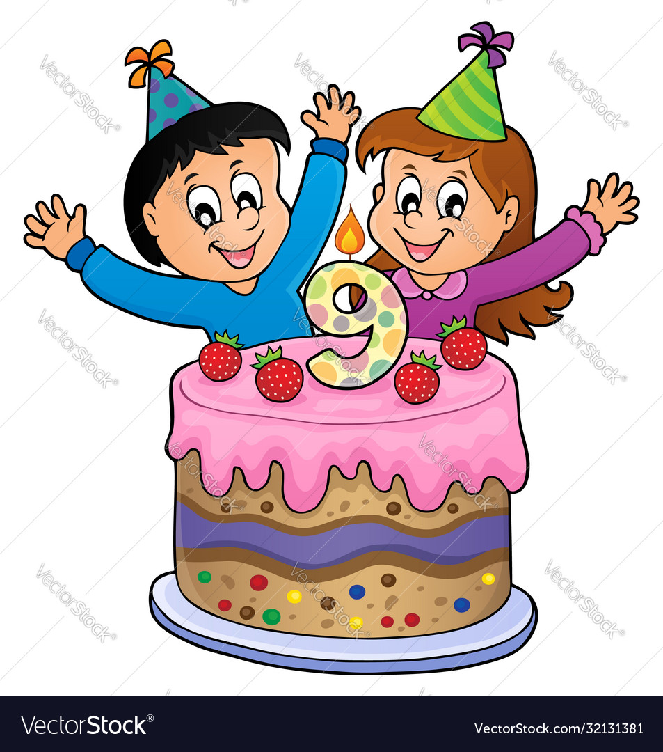 Happy Birthday Image For 9 Years Old Royalty Free Vector happy-birthday-image-for-9-years-old-royalty-free-vector