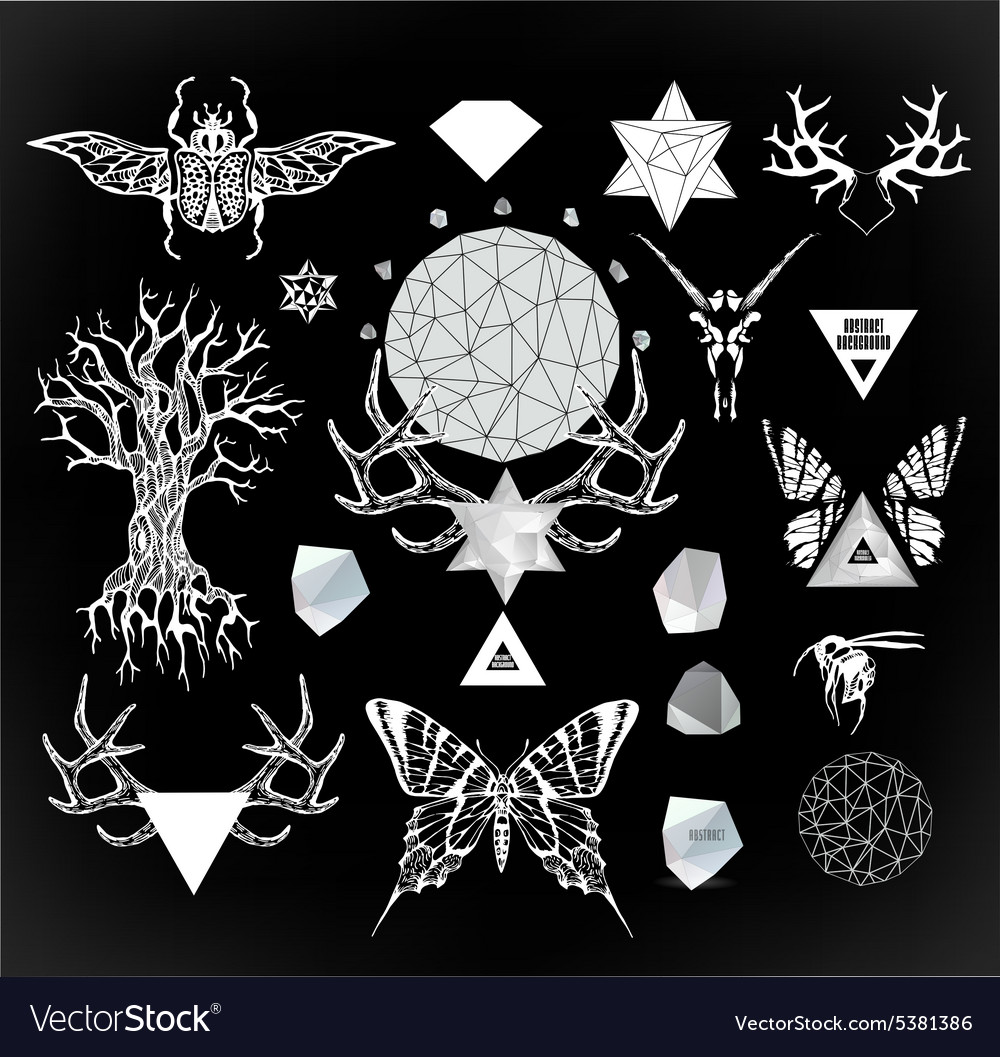 Abstract gothic Royalty Free Vector Image - VectorStock