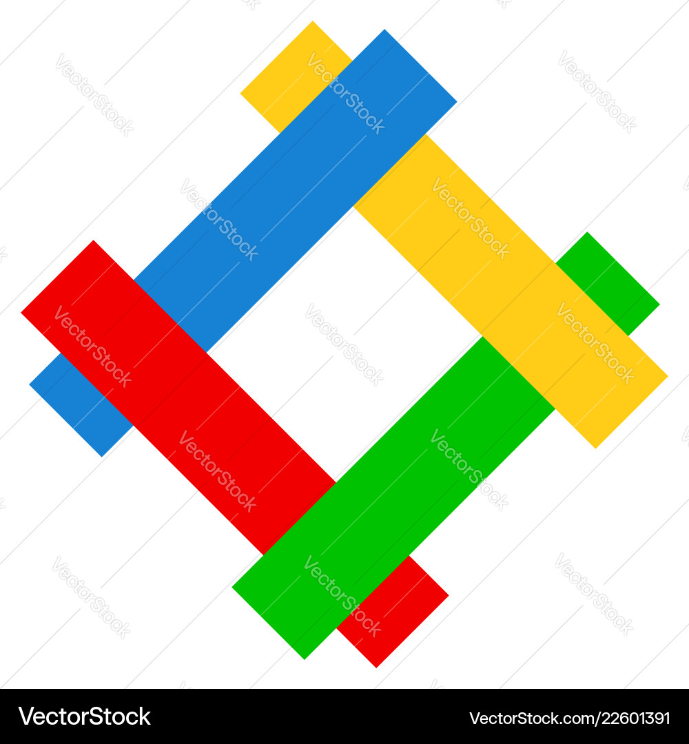 Logos logotypes for different uses flat shape Vector Image