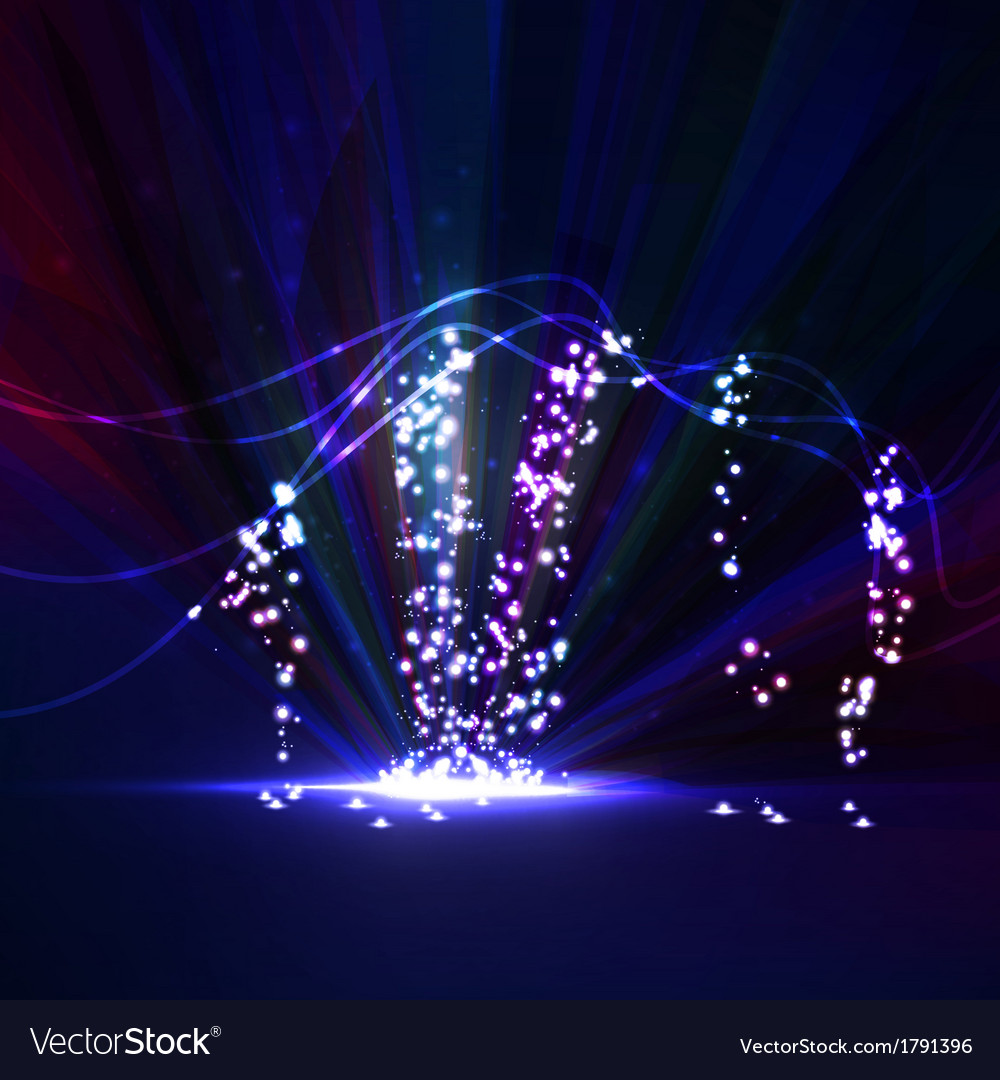 Abstract eps10 creative dynamic element light Vector Image