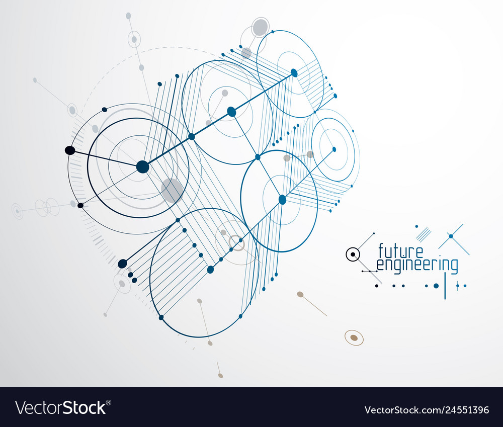 Engineering technology wallpaper made Royalty Free Vector