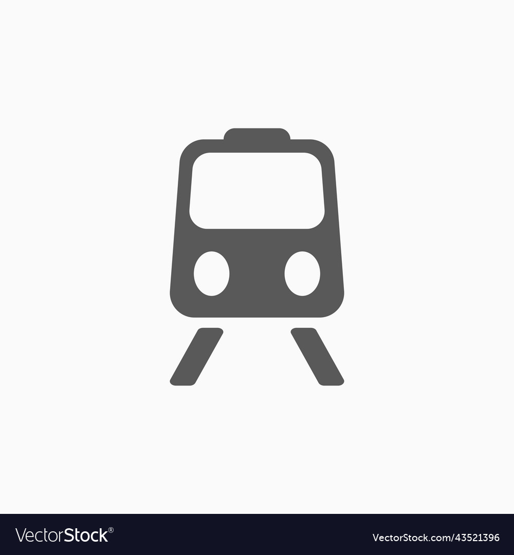 Train icon Royalty Free Vector Image - VectorStock