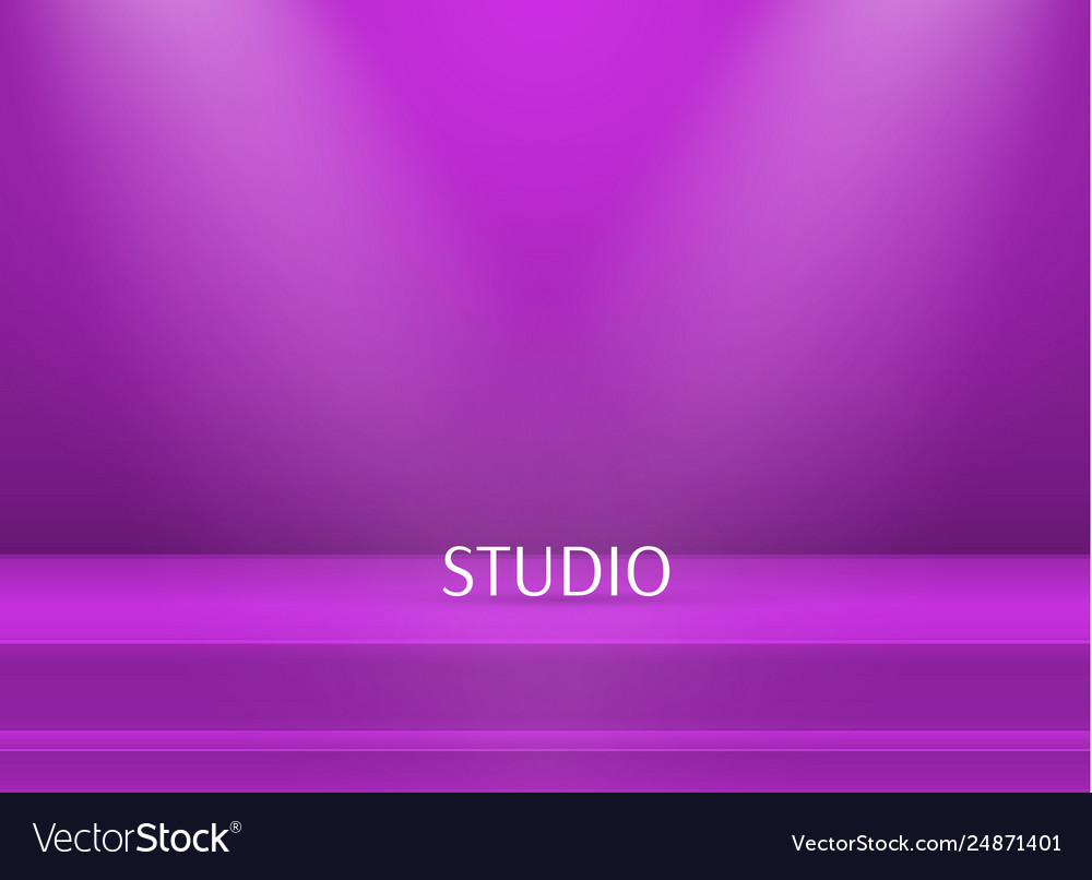Color studio table Royalty Free Vector Image - VectorStock