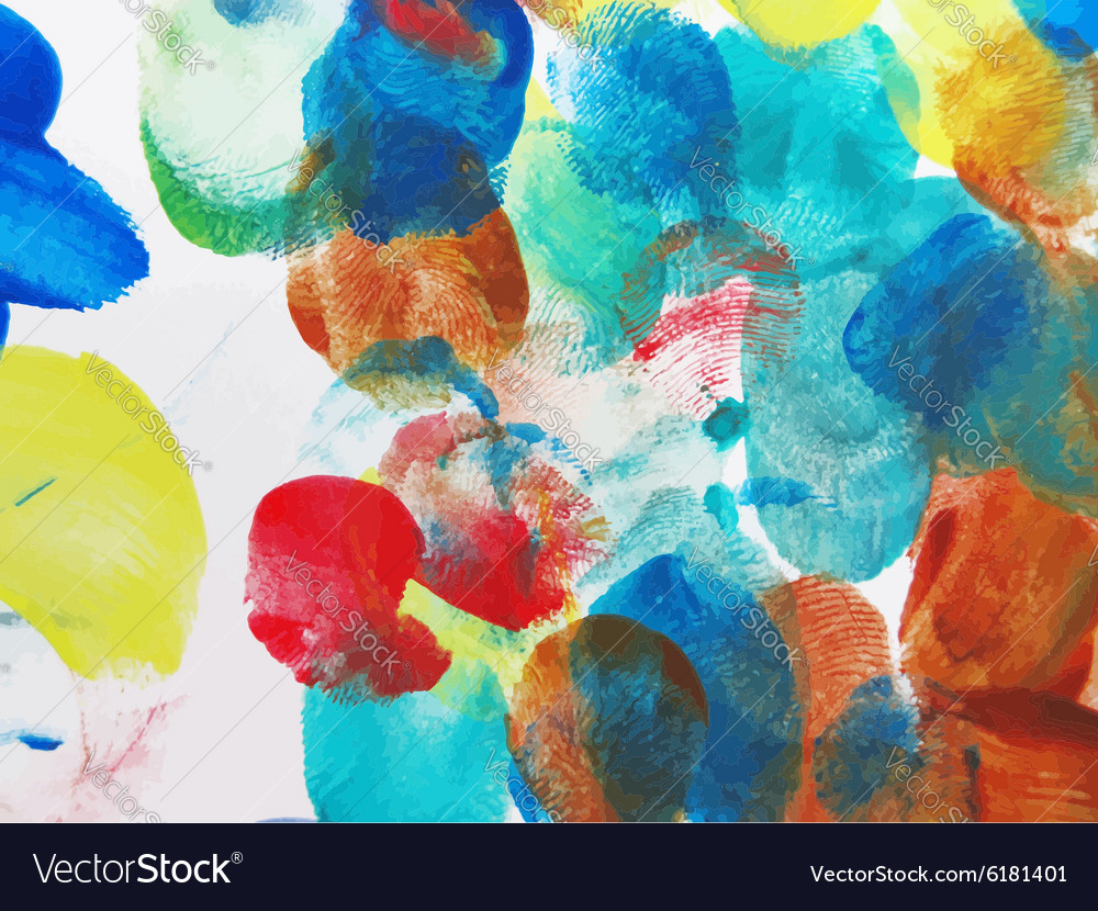 Colorful abstract watercolor Royalty Free Vector Image