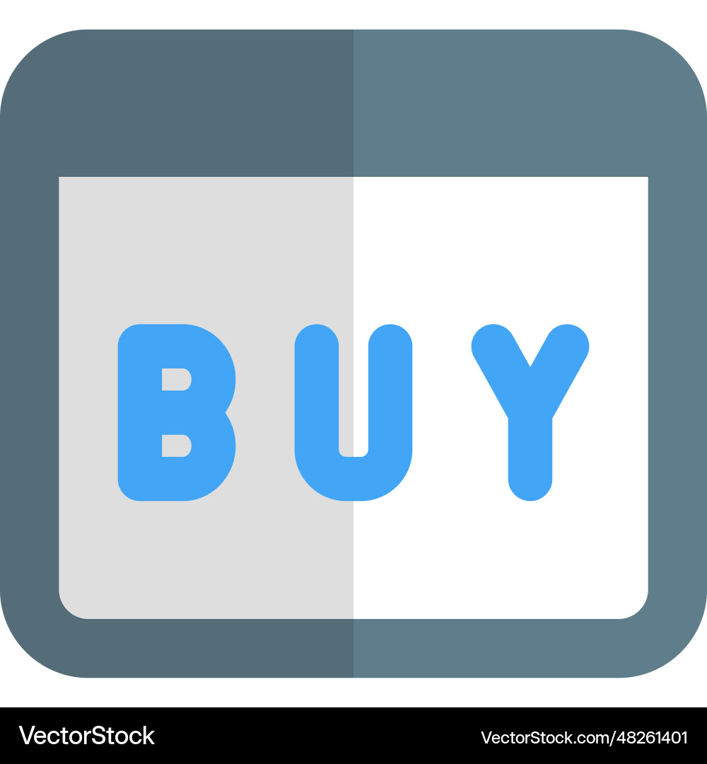 Purchase made through digital mode of shopping Vector Image