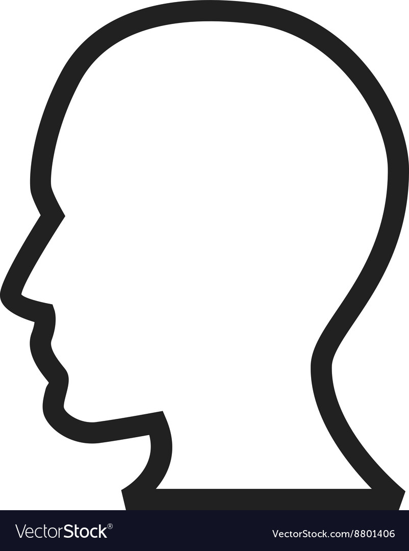 Human face Royalty Free Vector Image - VectorStock