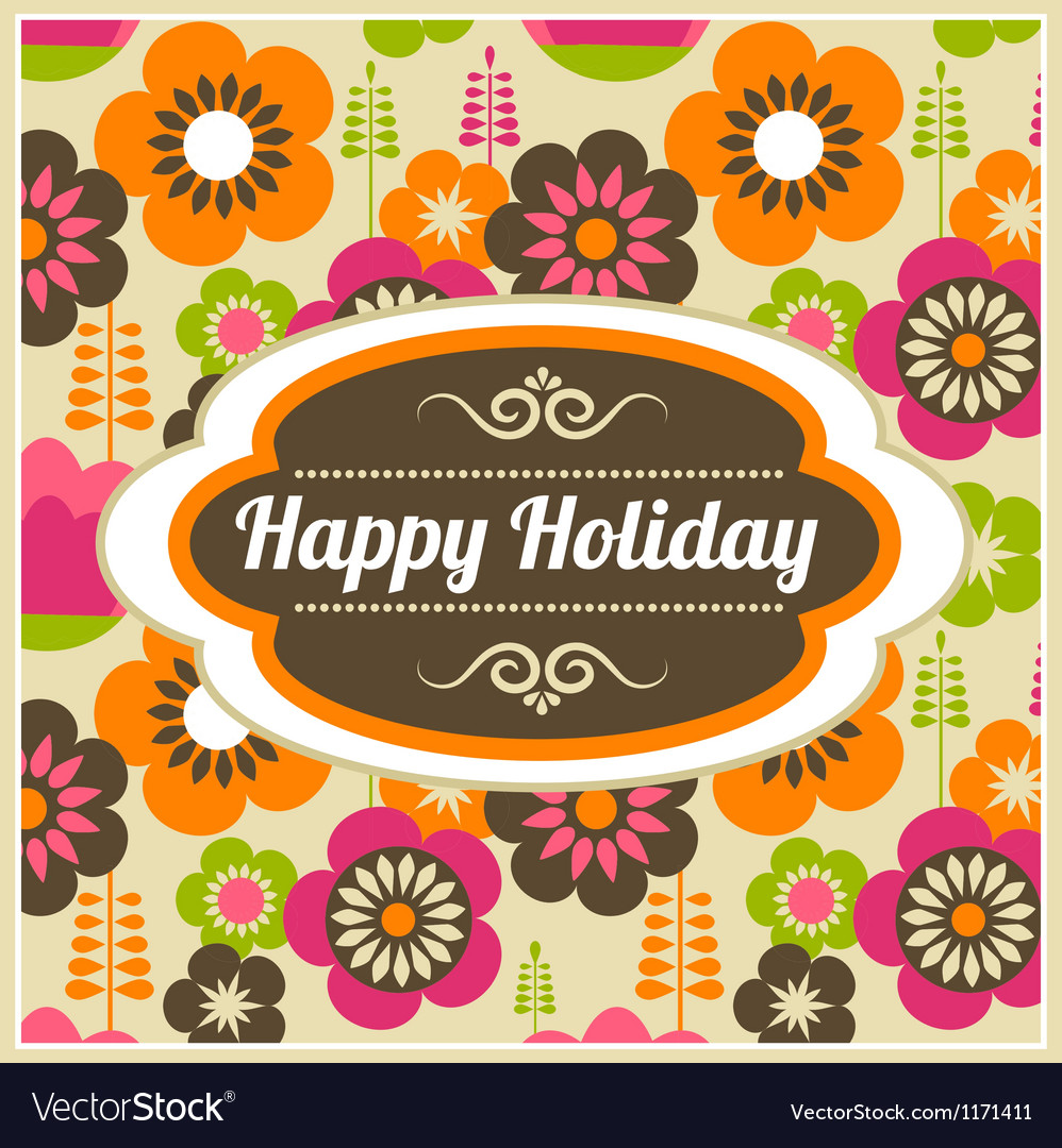 Background with frame and pattern Royalty Free Vector Image