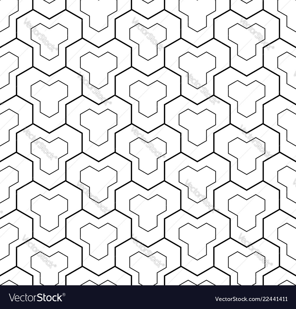 Seamless geometric pattern Royalty Free Vector Image