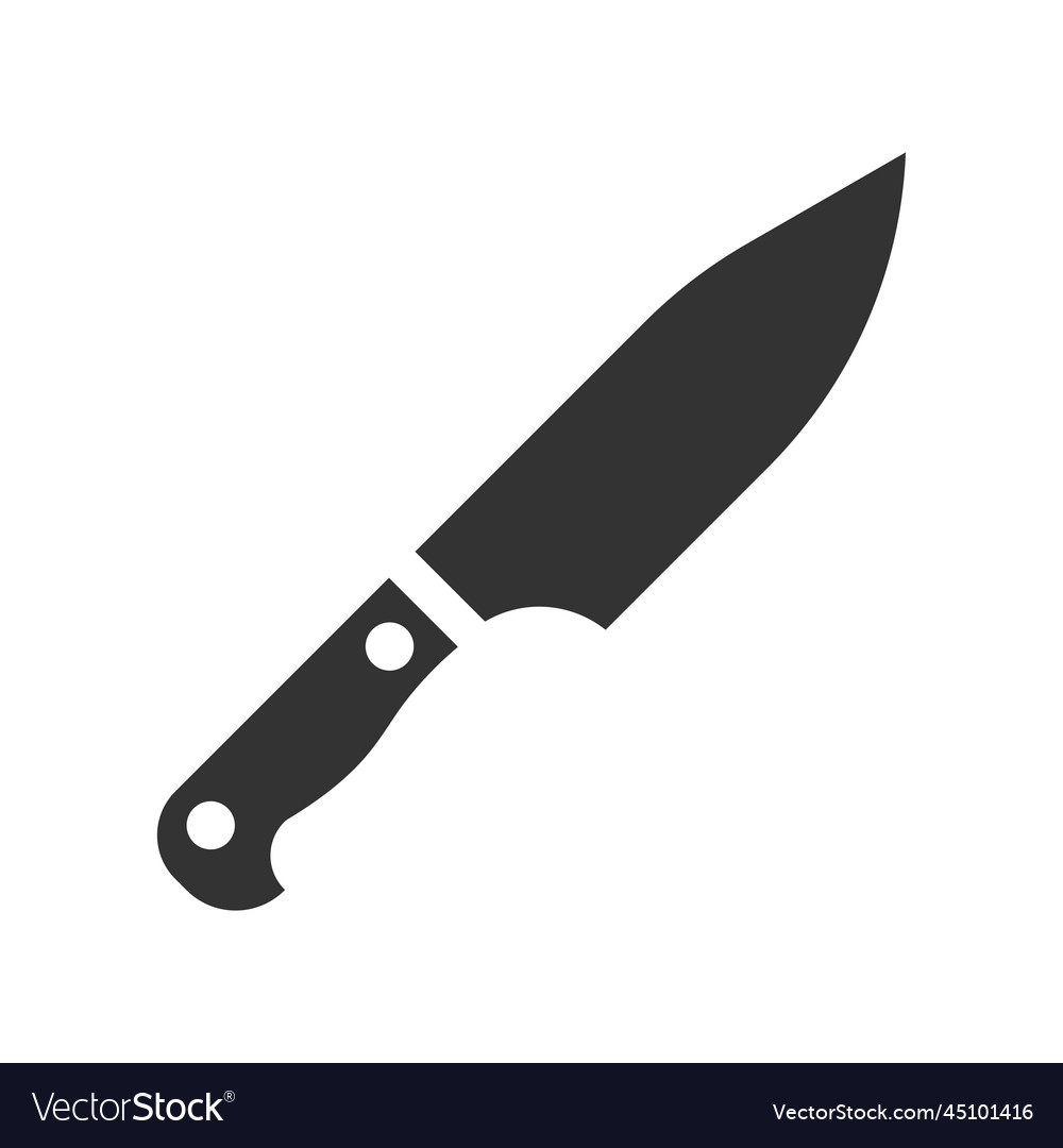 Knife cut icon Royalty Free Vector Image - VectorStock