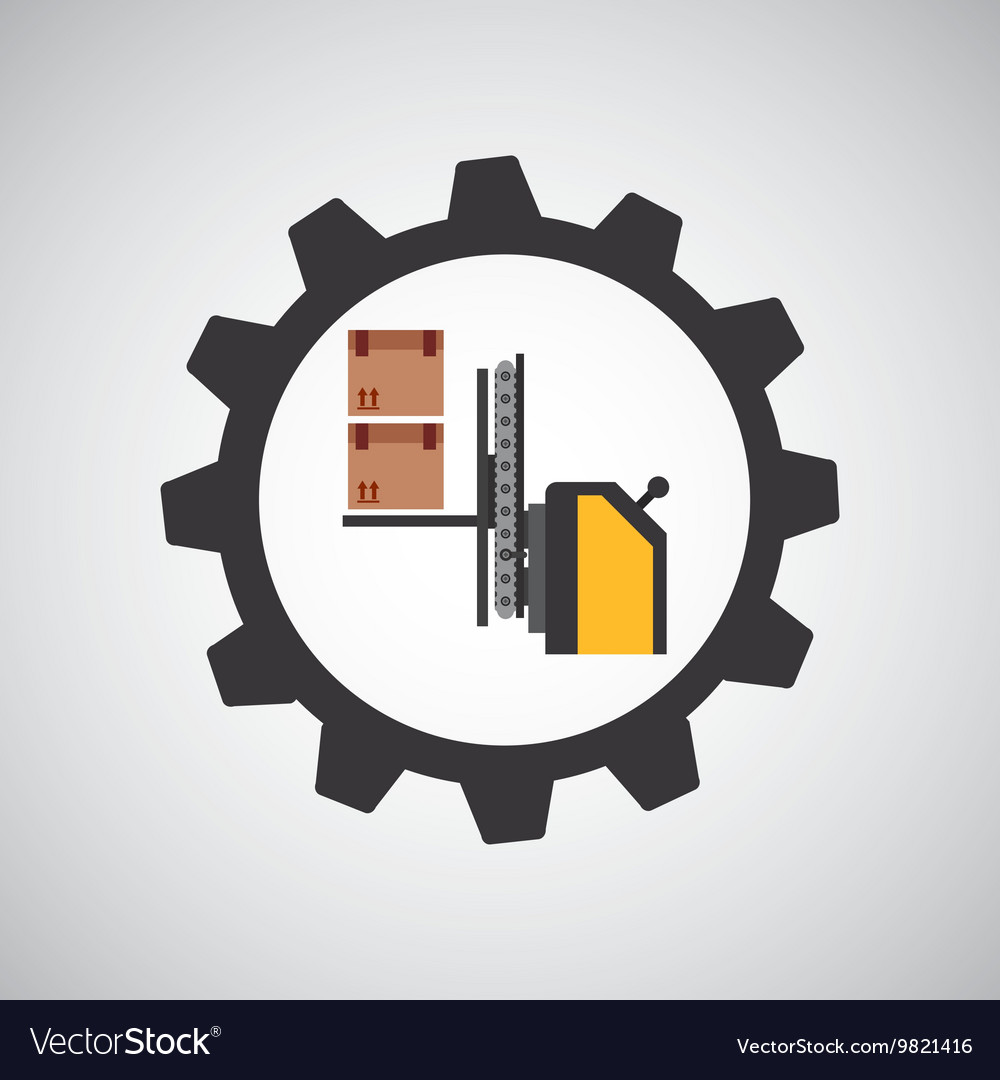 Robot technology machine Royalty Free Vector Image