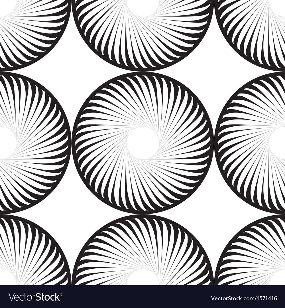 Seamless pattern with circles Royalty Free Vector Image