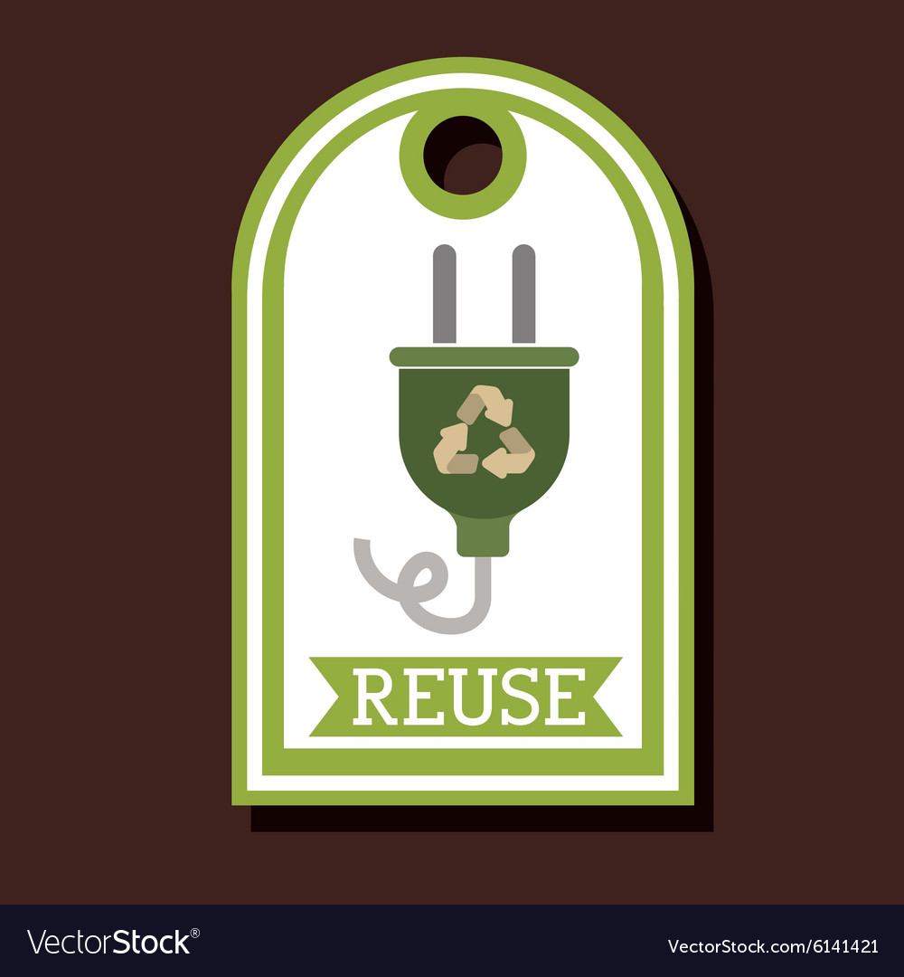 Energy saving design Royalty Free Vector Image