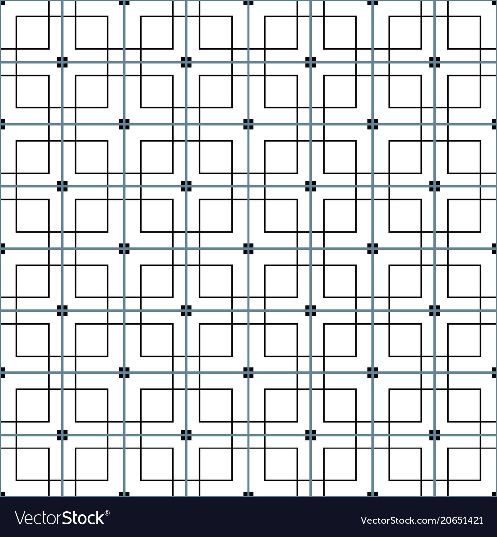 Monochrome geometric graphic pattern Royalty Free Vector