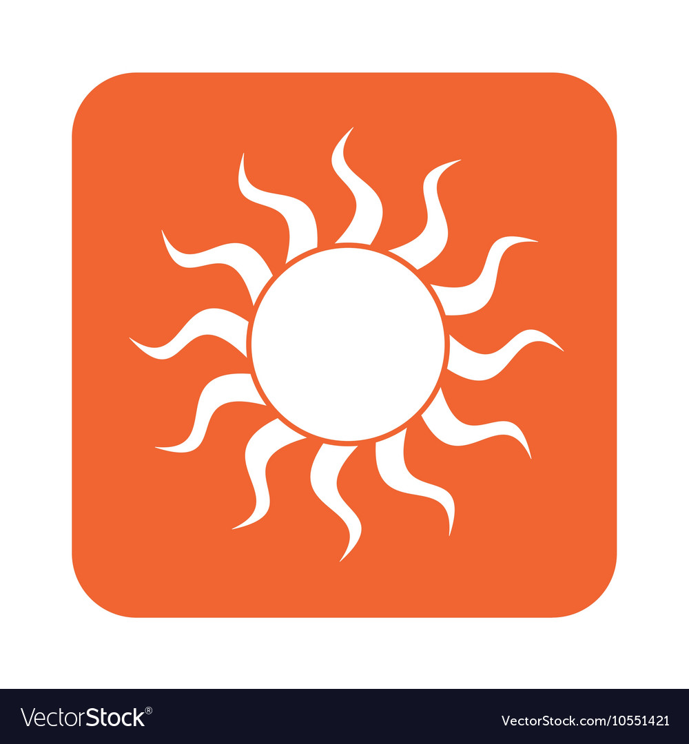 Sun icon Royalty Free Vector Image - VectorStock