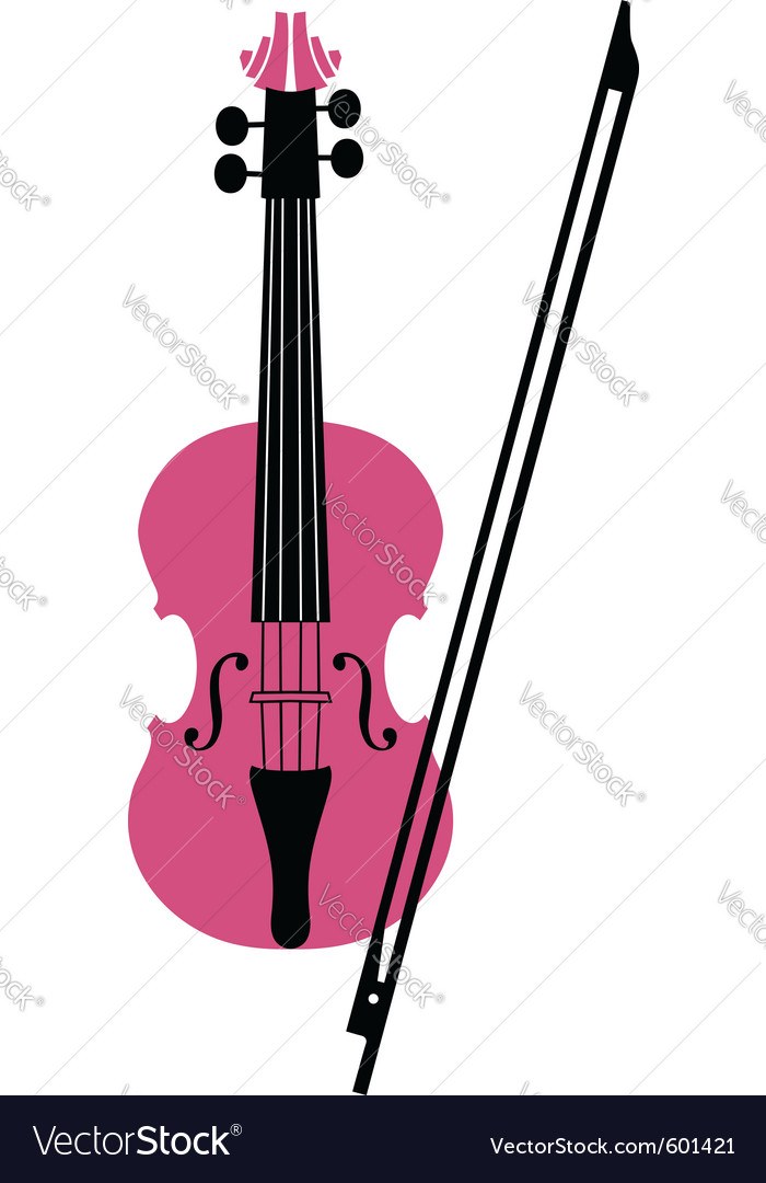 Violin Royalty Free Vector Image - VectorStock