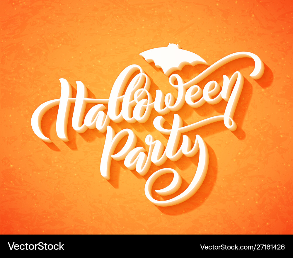 Happy halloween party hand drawn creative Vector Image