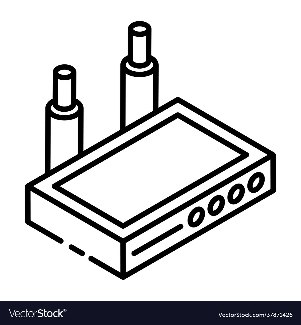 Router Royalty Free Vector Image - VectorStock