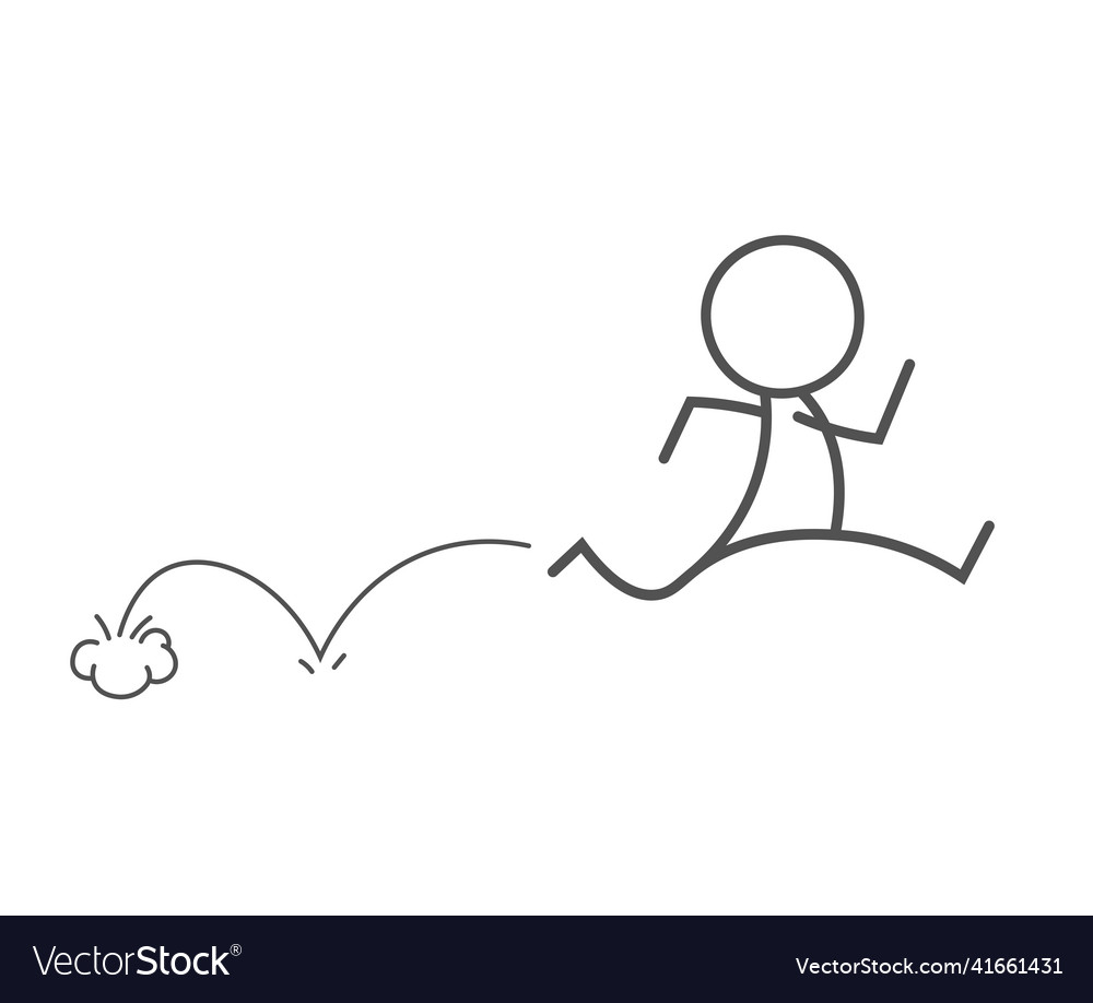Runner Royalty Free Vector Image - VectorStock