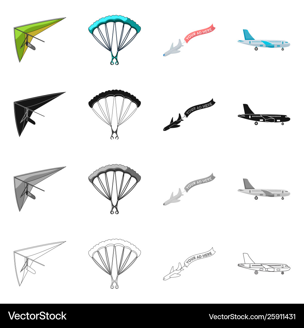 Transport and object sign Royalty Free Vector Image