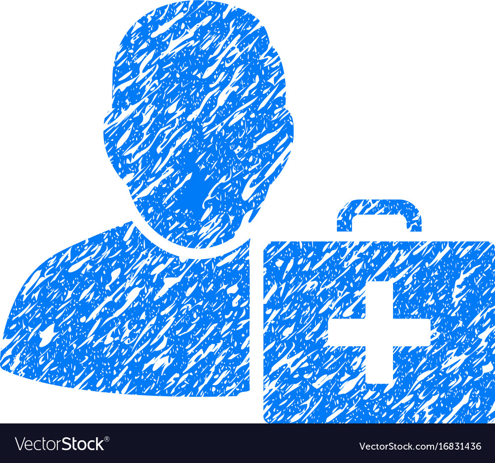 First aid man grunge icon Royalty Free Vector Image First aid man grunge icon Royalty Free Vector Image