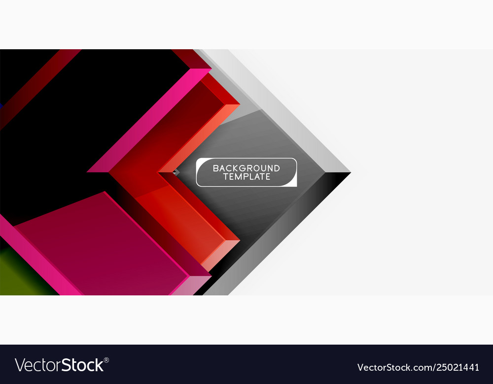 Abstract arrows composition background Royalty Free Vector