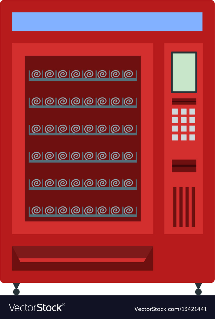 Vending machine Royalty Free Vector Image - VectorStock
