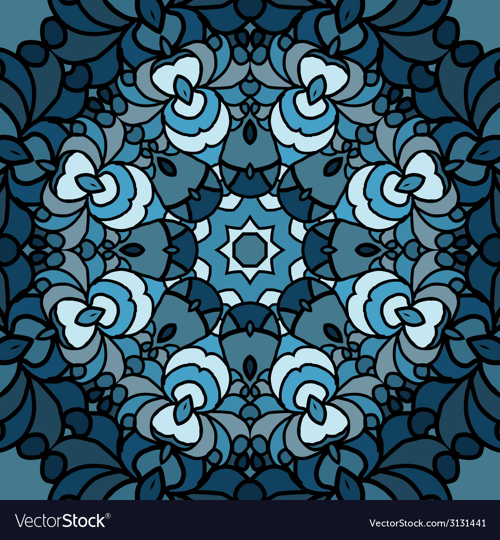 With colored circular patterns Royalty Free Vector Image