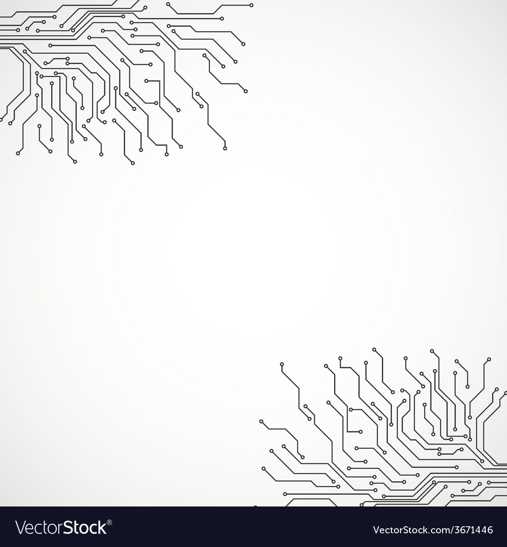 Abstract background digital technologies Vector Image