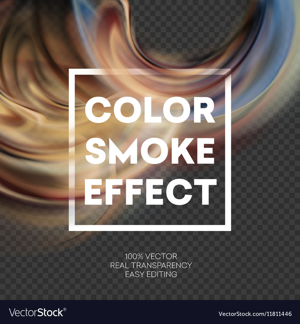Abstract colored smoke effect background design Vector Image Abstract colored smoke effect background design Vector Image