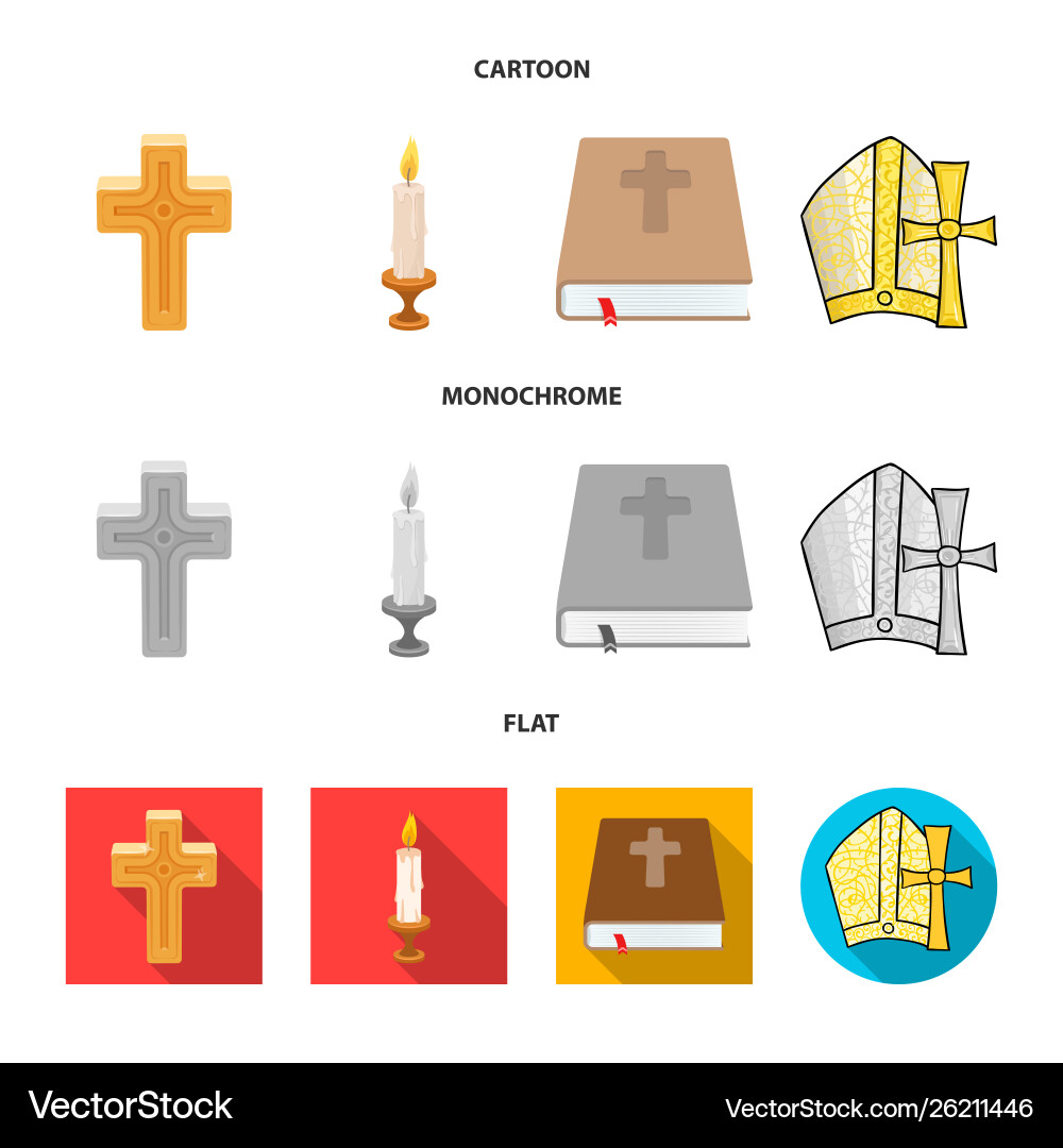 Design muslim and items sign set Royalty Free Vector Image