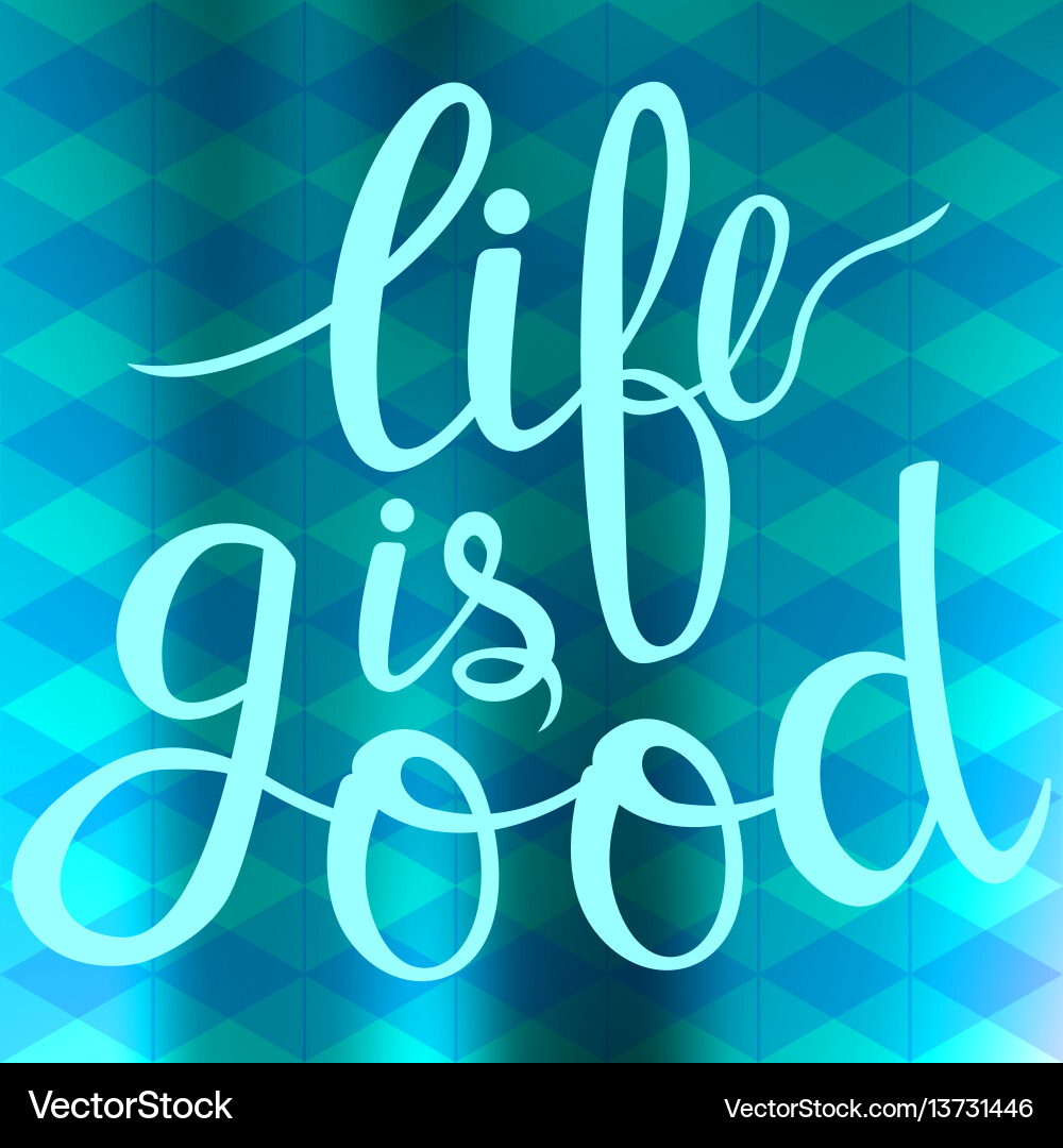 Modern calligraphy inspirational quote hand drawn Vector Image