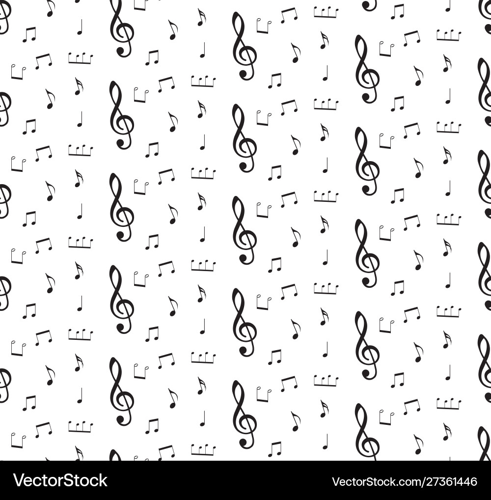 Seamless musical symbols and marks seamless backgr