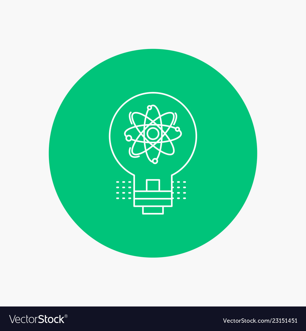 Idea innovation light solution startup white line Vector Image Idea innovation light solution startup white line Vector Image