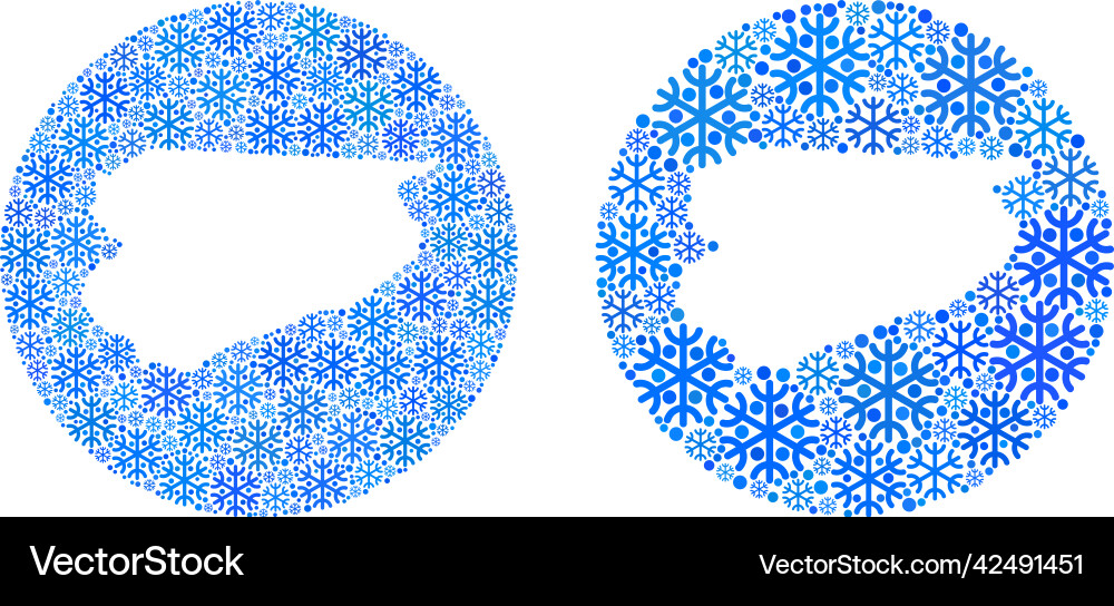 Stencil round warmian-masurian voivodeship map Vector Image