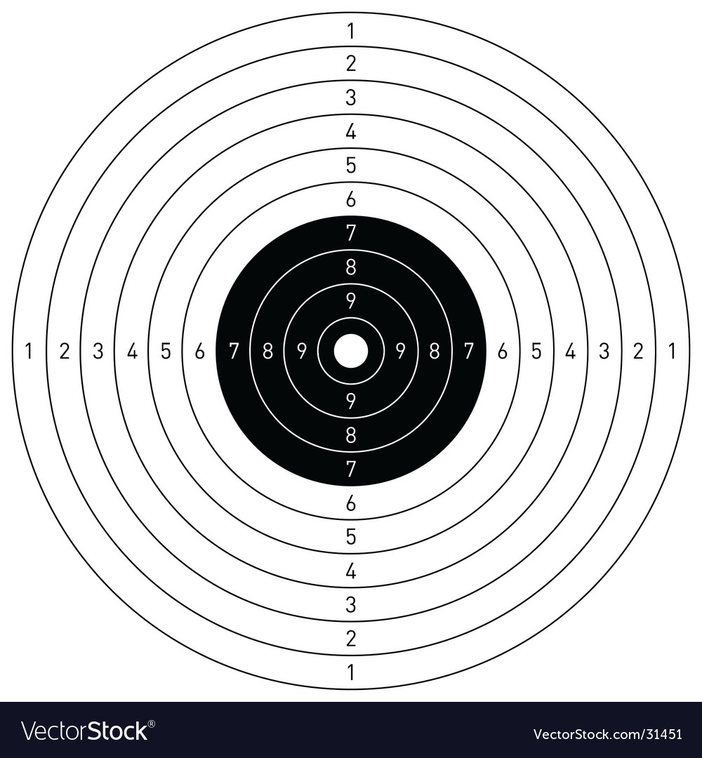 Target Royalty Free Vector Image - VectorStock