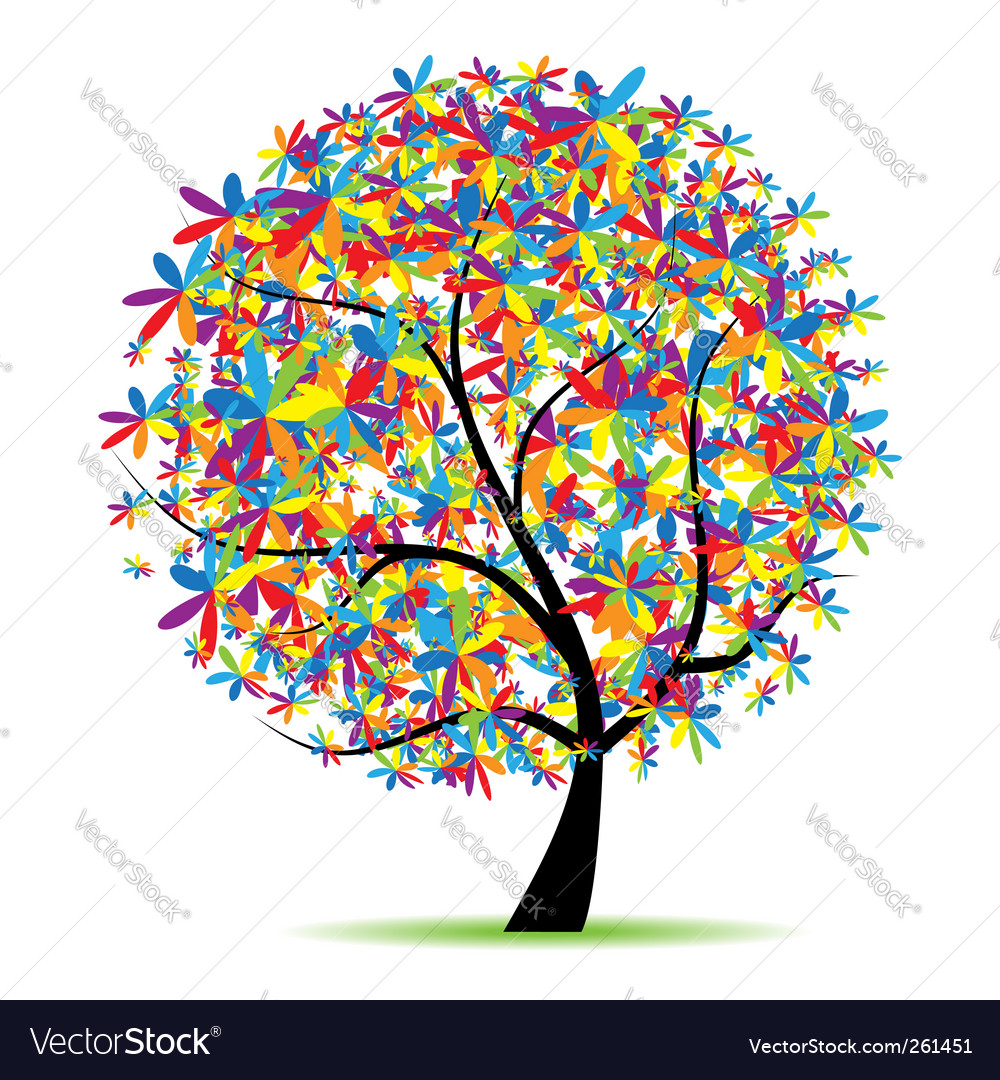 Tree Royalty Free Vector Image - VectorStock