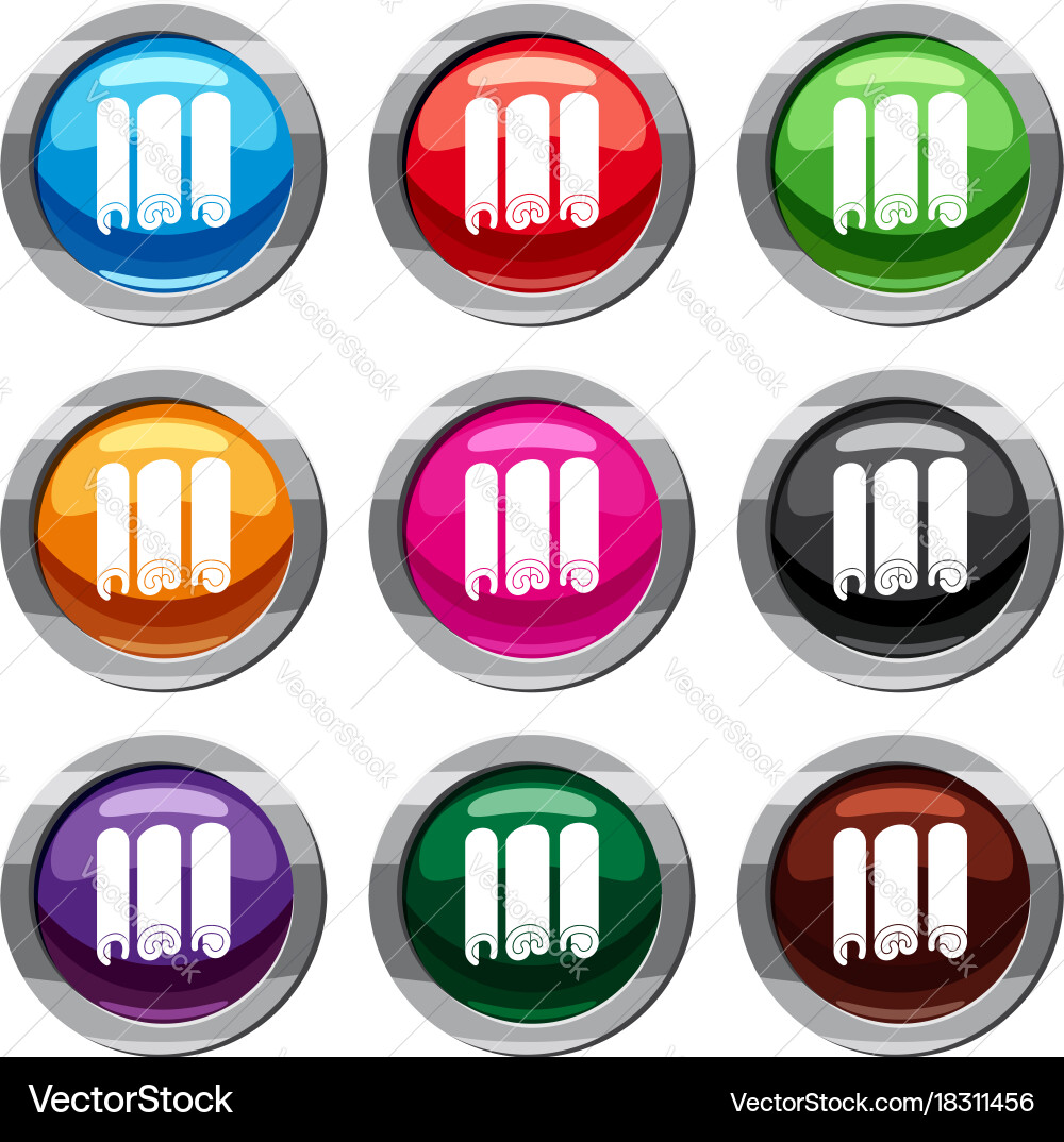 Cinnamon set 9 collection Royalty Free Vector Image