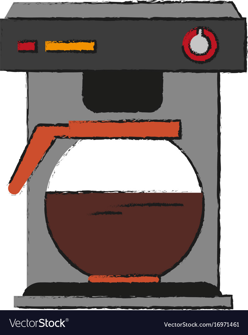 Coffee maker Royalty Free Vector Image - VectorStock