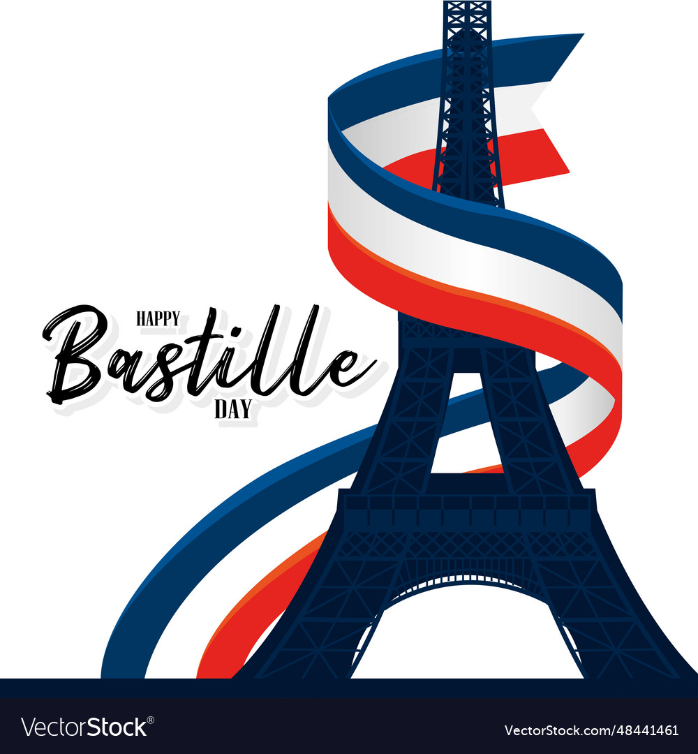 Isolated eiffel tower landmark silhouette Vector Image Isolated eiffel tower landmark silhouette Vector Image