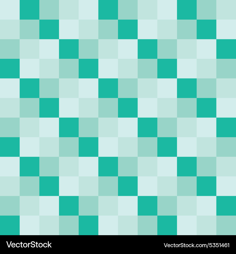 Popular green grass color tone checker chess Vector Image