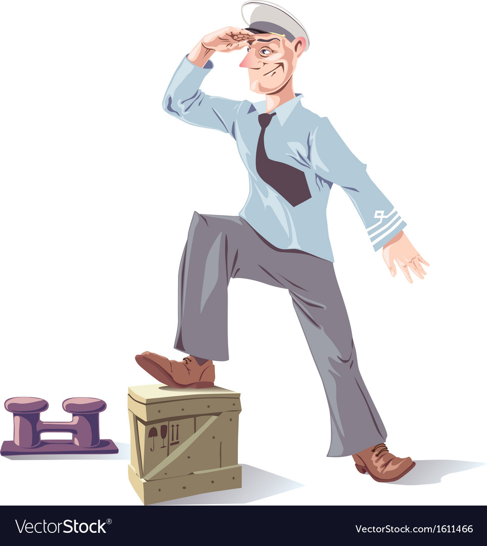 Captain Royalty Free Vector Image - VectorStock