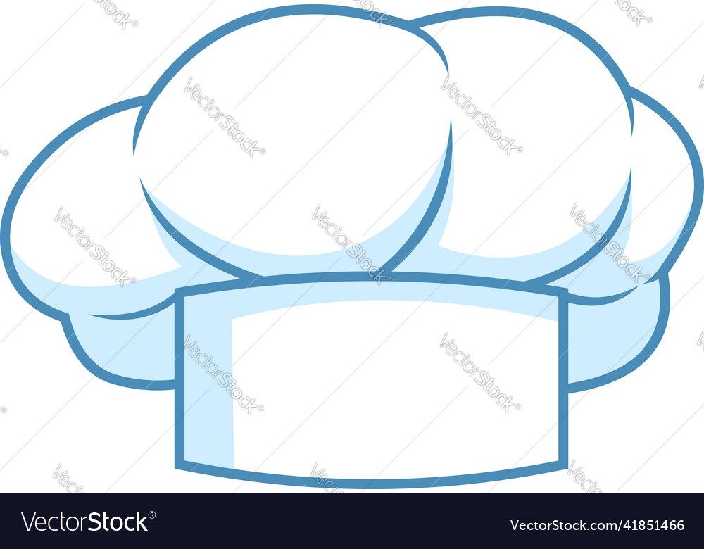 Cartoon chef hat Royalty Free Vector Image - VectorStock