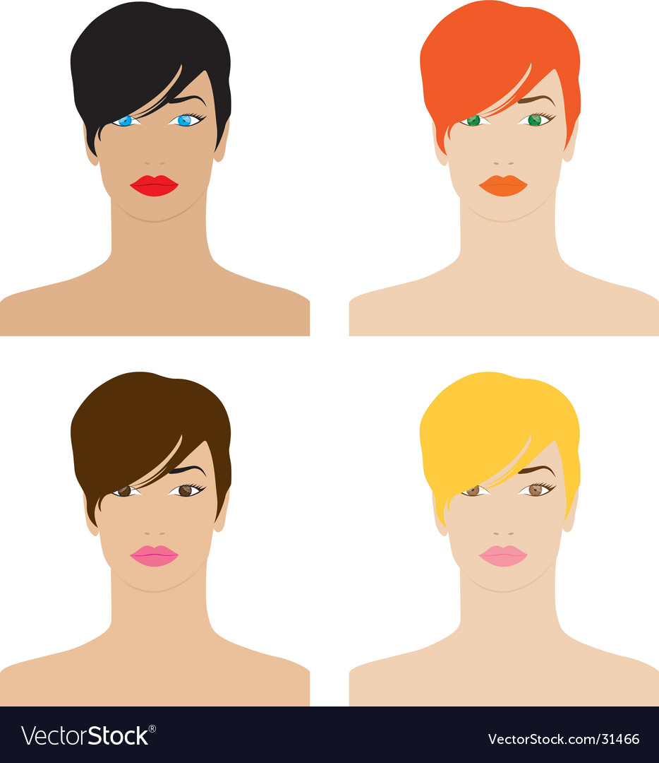 Faces Royalty Free Vector Image - VectorStock