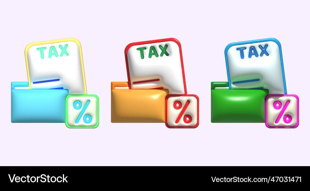 3d tax information income data collection in files
