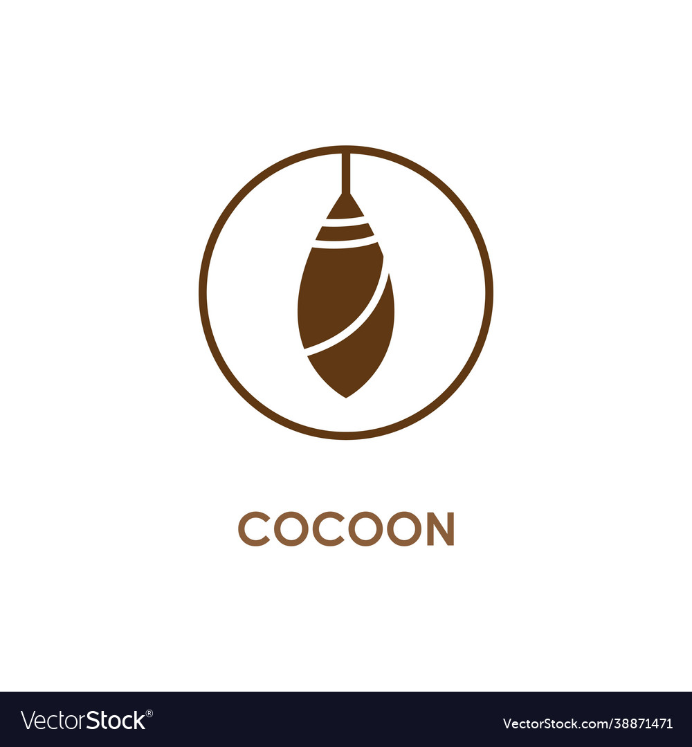 Cocoon Royalty Free Vector Image - VectorStock