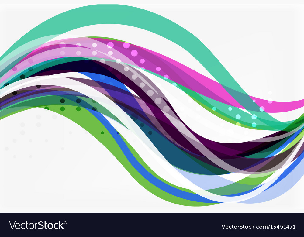 Flowing abstract background Royalty Free Vector Image